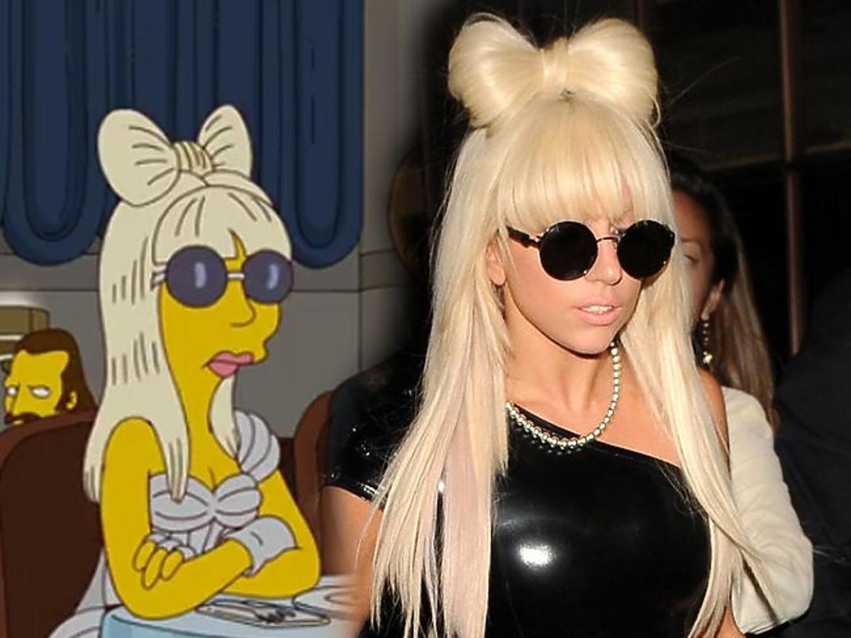 Lady Gaga w "The Simpsons"