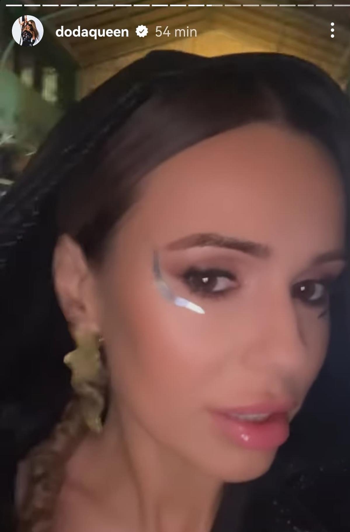 Doda w mrocznej stylizacji na pokazie Konrada Bikowskiego i Karola ...