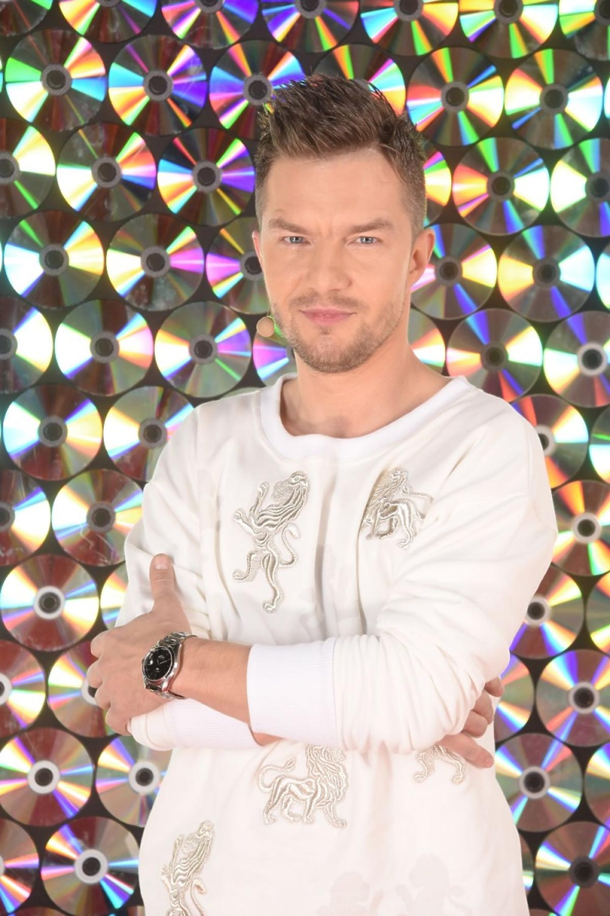 Adam Sztaba z synem Leopoldem