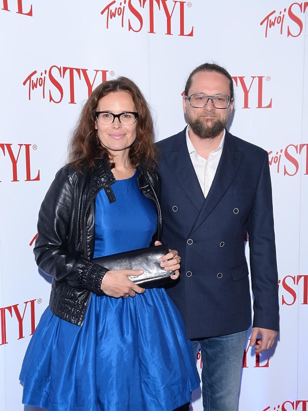 Agata Passent i Wojciech Kuczok na gali Kobieta Roku