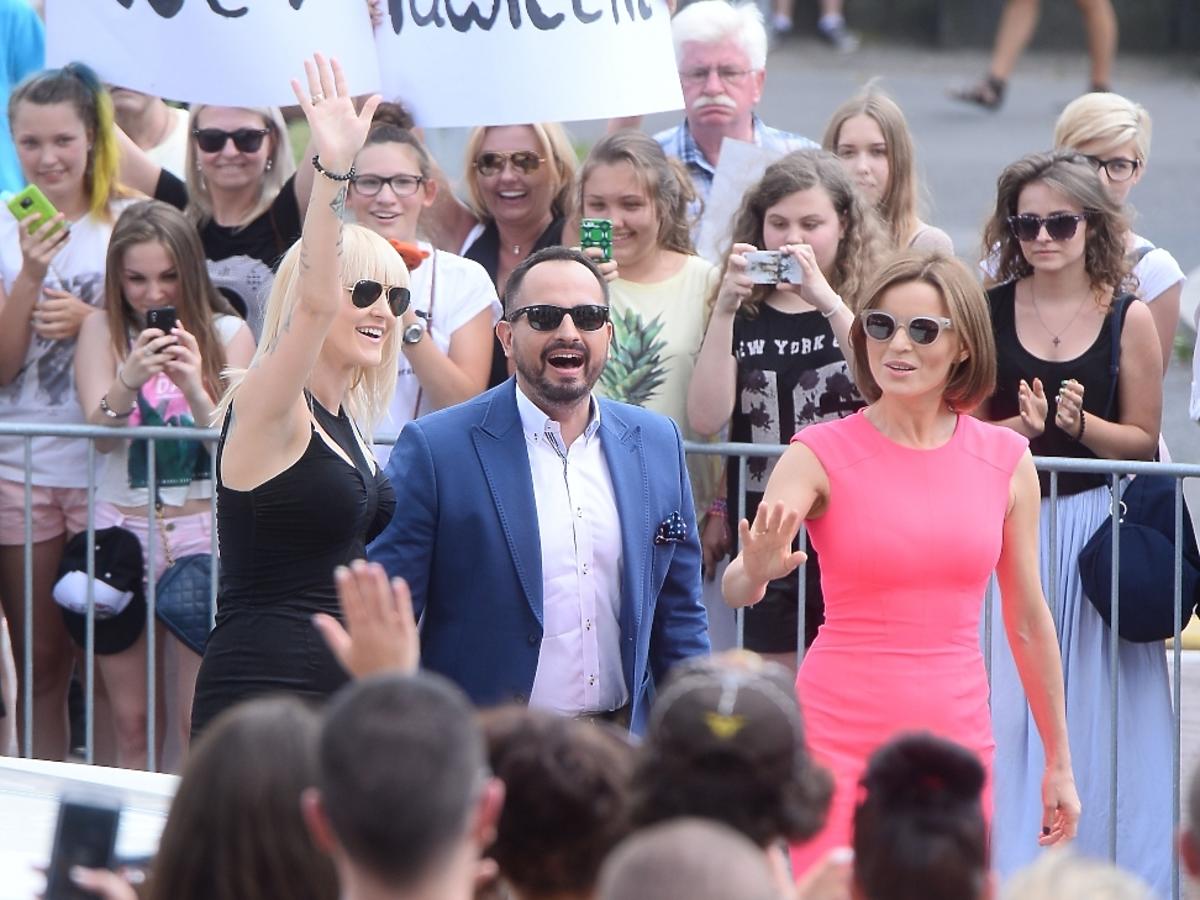 Agnieszka Chylińska w sukience. Małgorzata Foremniak na castingu Mam ... Agnieszka Chylińska w sukience. Małgorzata Foremniak na castingu Mam ...