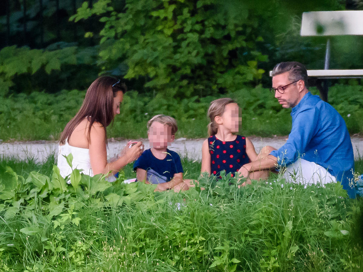 Anna Mucha jak wyglądają jej syn i córka partner Sora? Zdjęcia