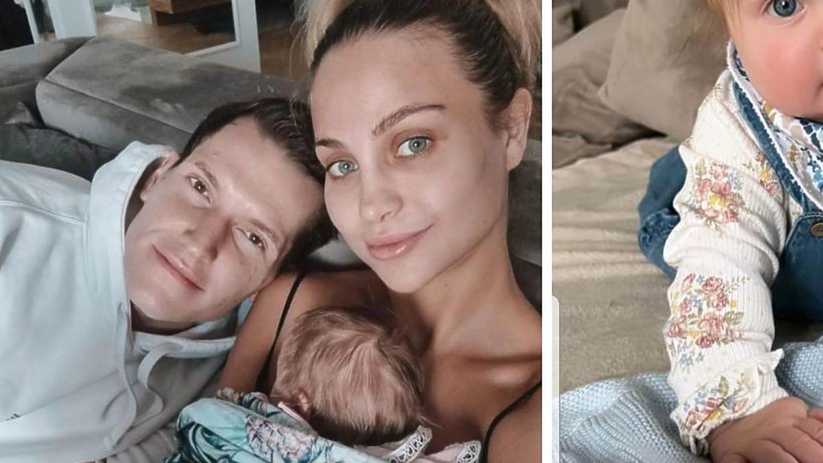 Córka Hanny Żudziewicz i Jacka Jeschke skończyła pół roku. Para podjęła ...