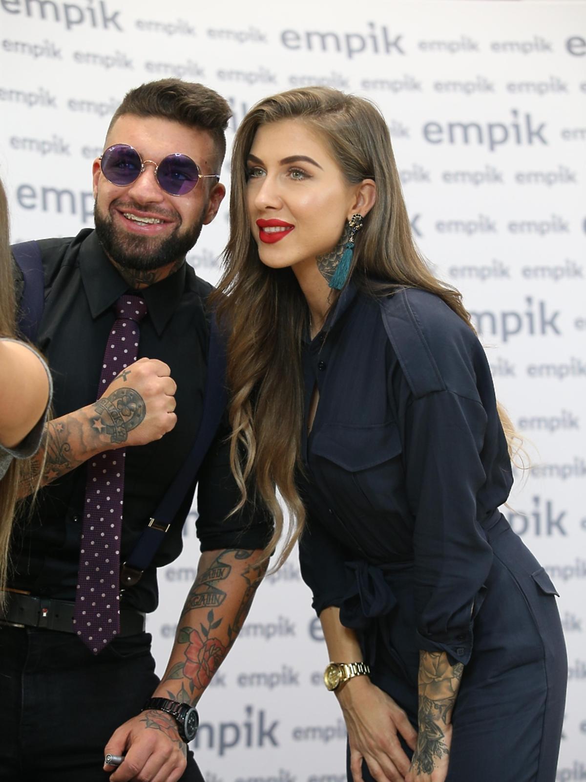 Deynn i Majewski promują swoją książkę Trening życia, zdjęcia