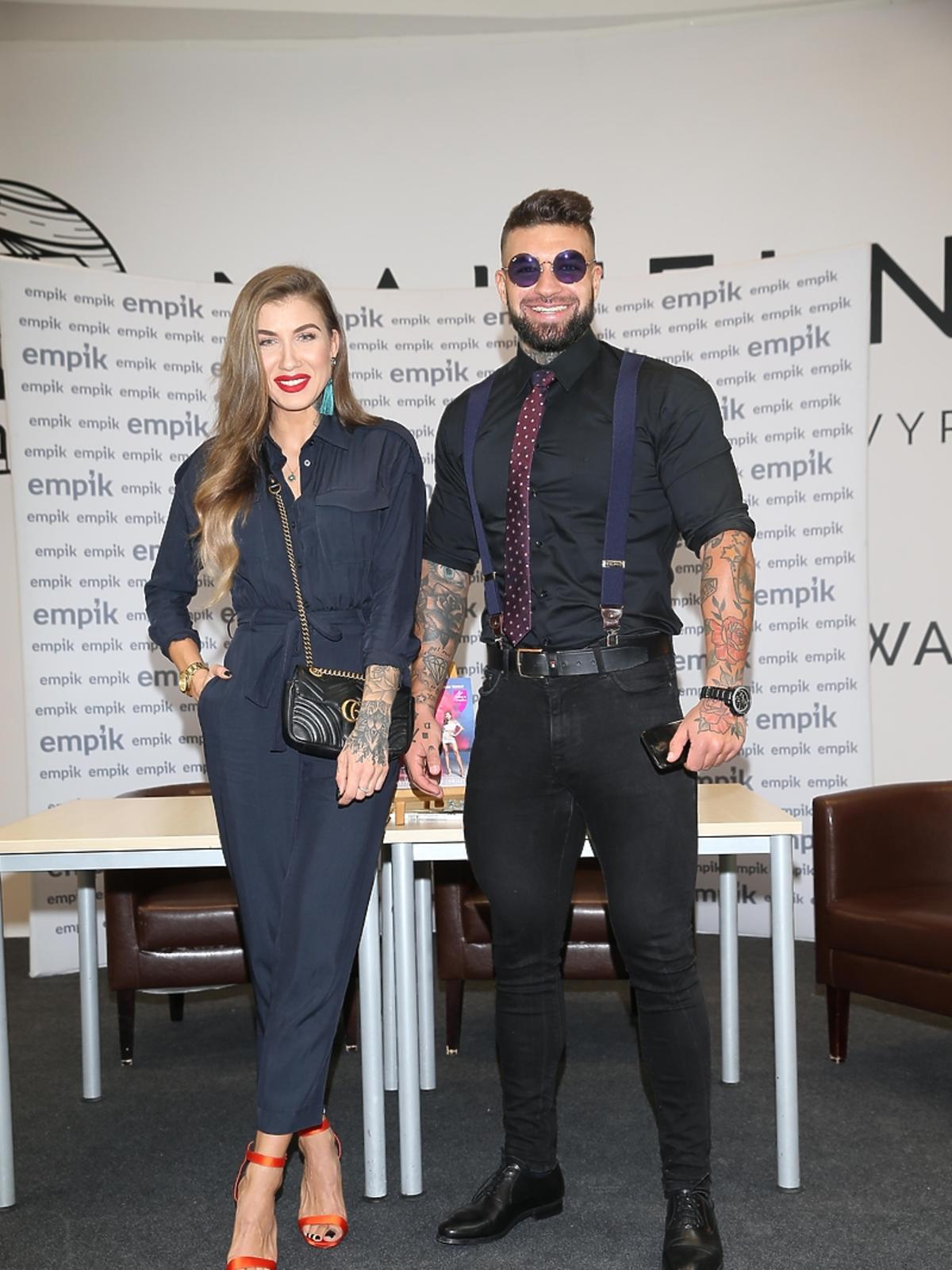 Deynn i Majewski promują swoją książkę Trening życia, zdjęcia