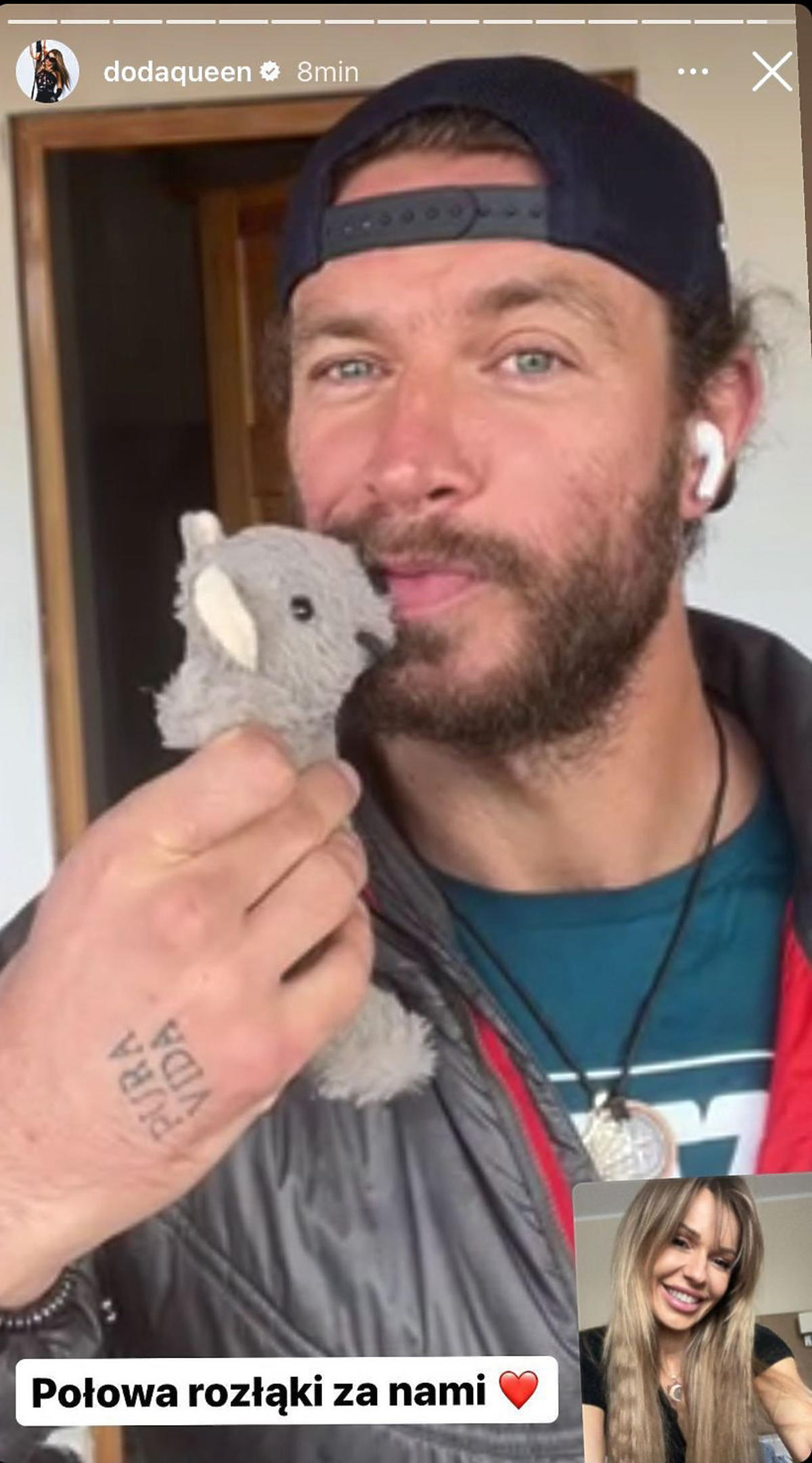 Dariusz Pachut wspiera Dodę tuż przed wejściem na scenę. Oto co pokazali