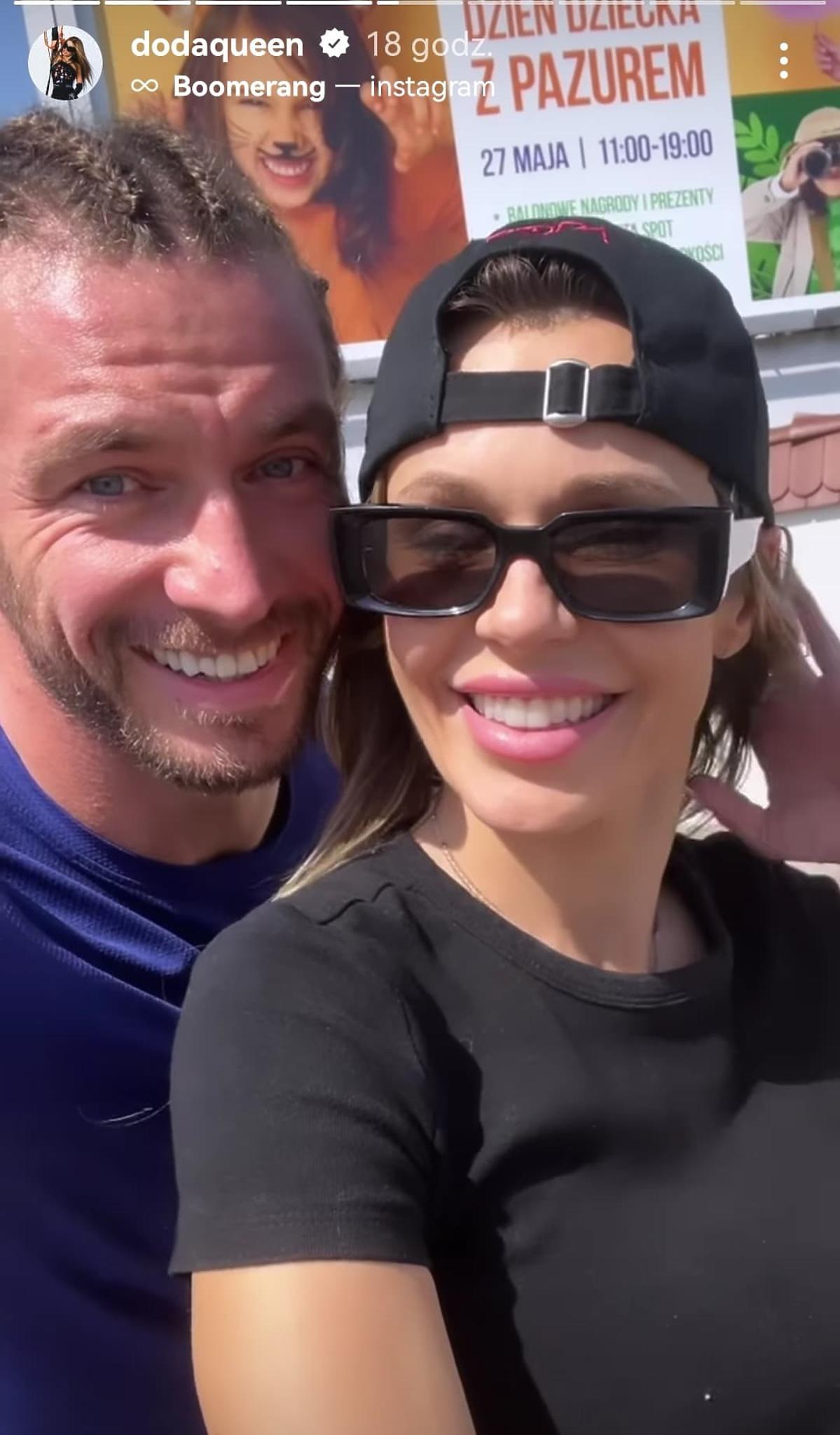 Doda i Dariusz Pachut na tandemie. Wokalistka miała też wieści dla fanów