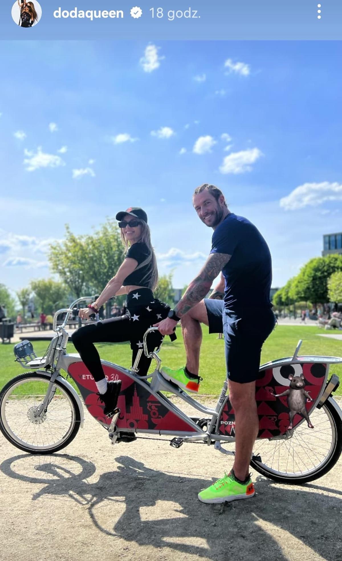 Doda i Dariusz Pachut na tandemie. Wokalistka miała też wieści dla fanów
