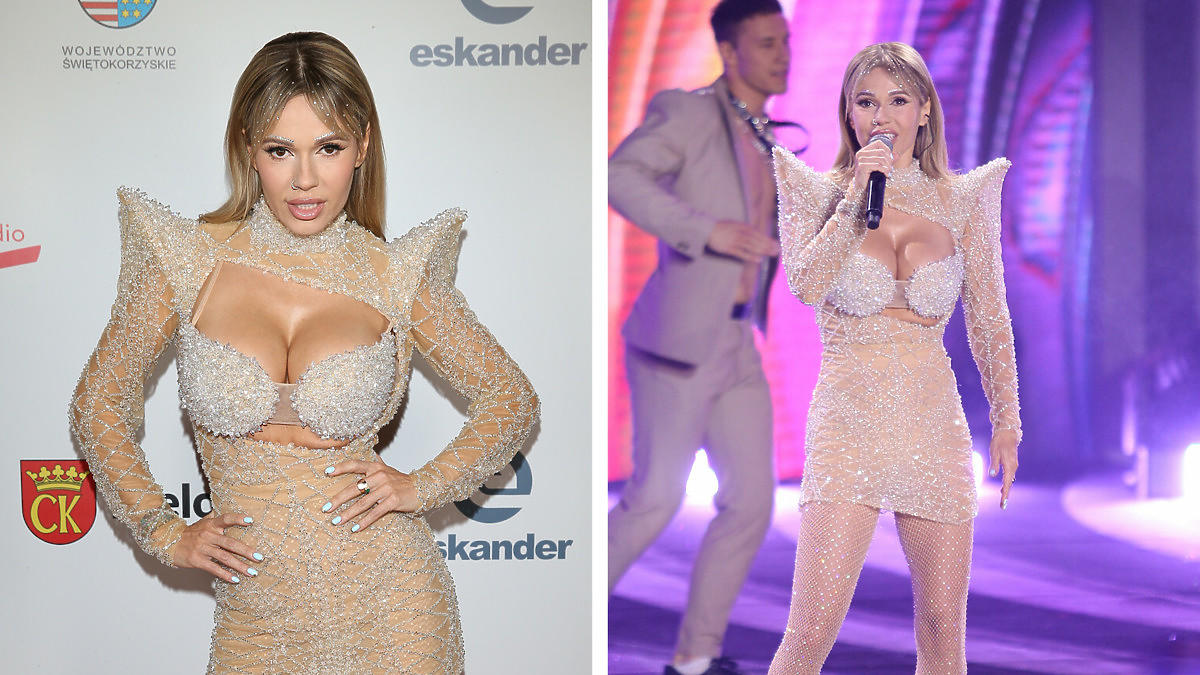 Doda błyszczy na scenie podczas koncertu "Przeboje lata 30-lecia Polsatu i Radia Zet" ZDJĘCIA