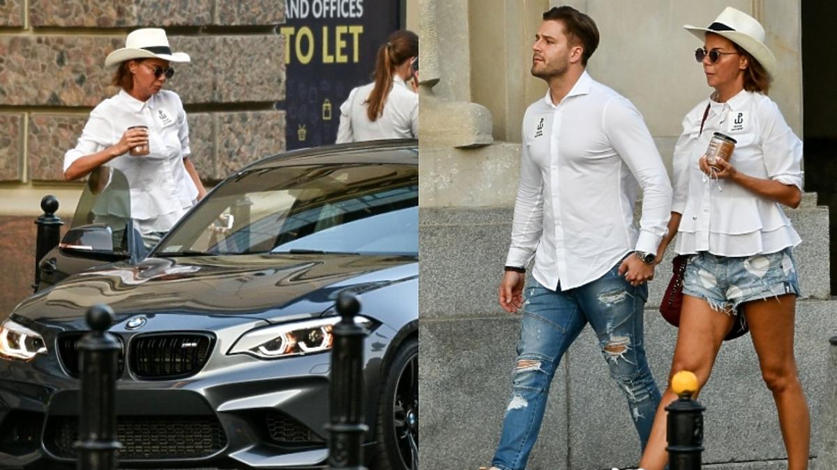 Edyta Górniak z nowym chłopakiem w samochodzie BMW za 300 tys. zł