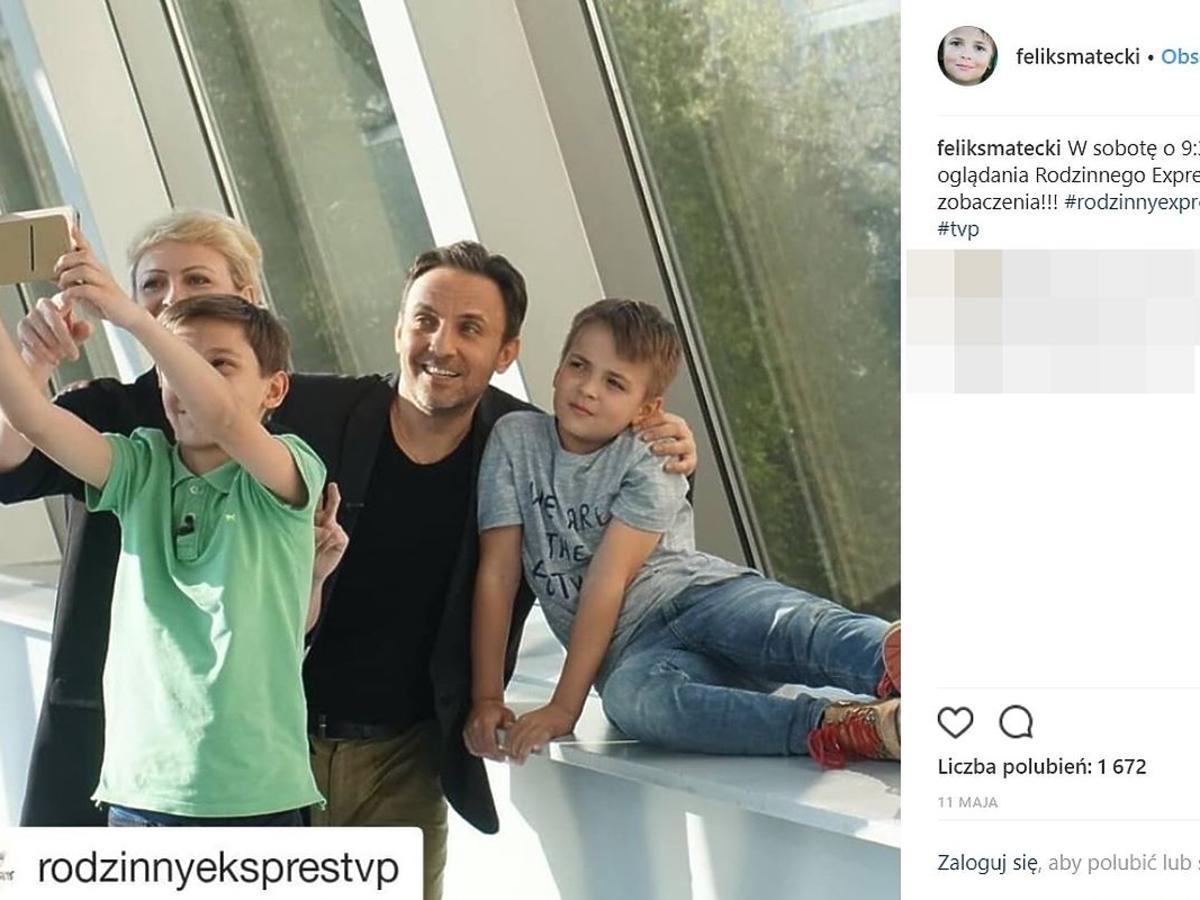 Rodzice Feliksa Mateckiego Wojtusia z M jak miłość są aktorami