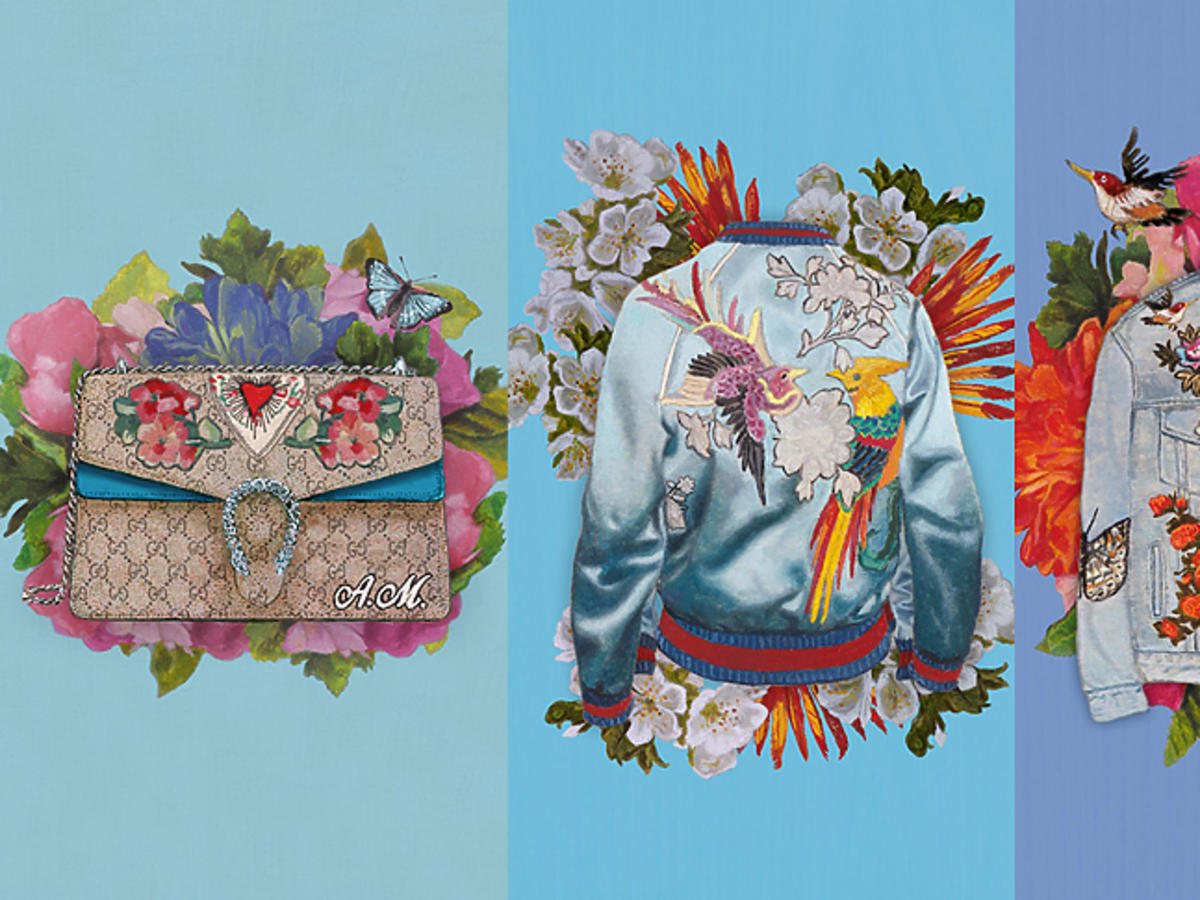 Gucci x Harrods kolekcja zdjęcia Bloom premiera