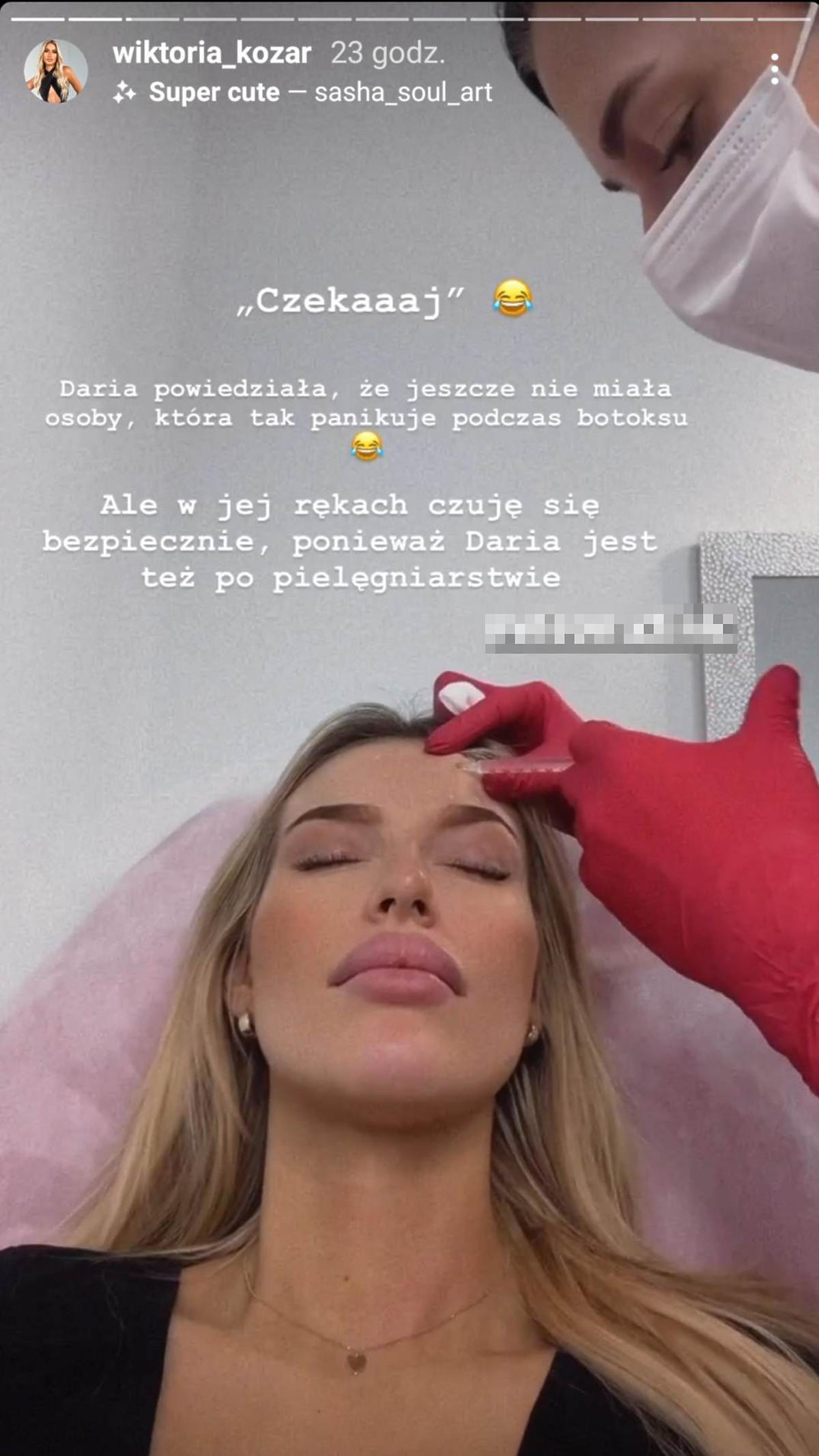 "Hotel Paradise 5": Wiktoria zdecydowała się na botoks. Pokazała efekty przed i po zabiegu