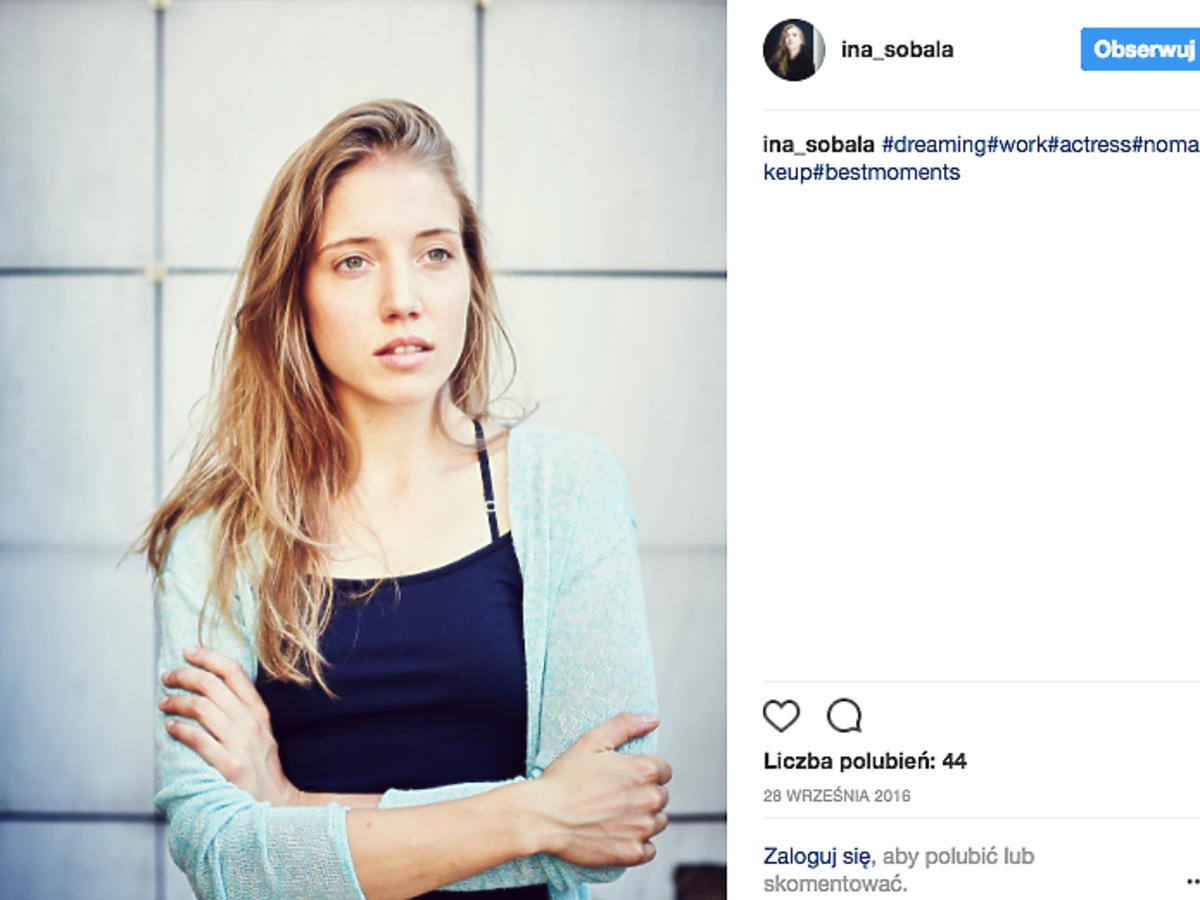 Ina Sobala córka Pieńkowskiej w "M jak Miłość"