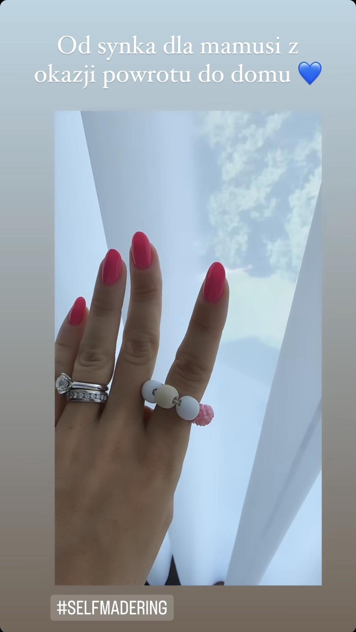 Izabela Janachowska wyszła ze szpitala. Pokazała, jak po powrocie do domu przywitał ją syn