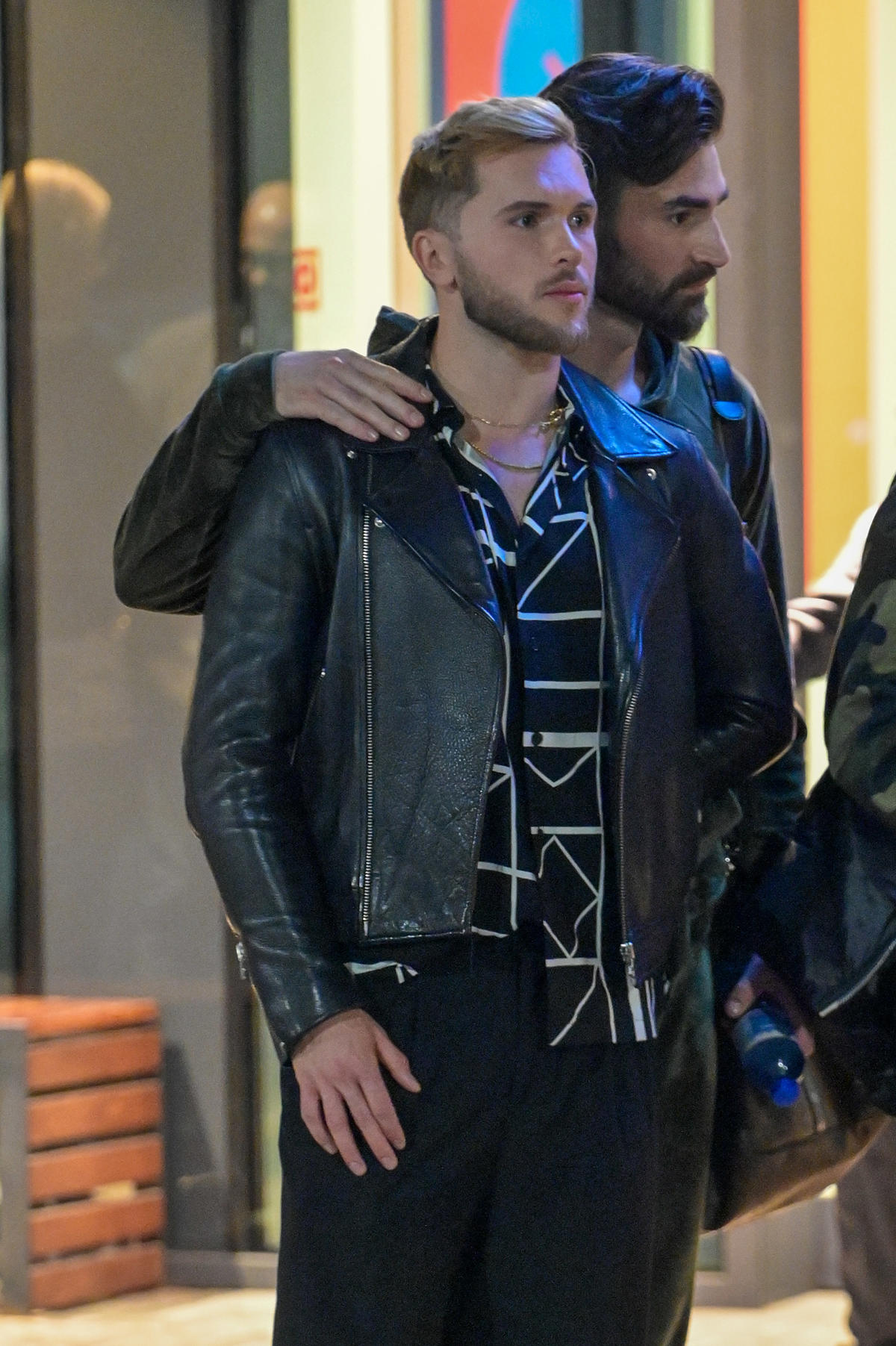 Jacek Jeschke z ciężarną partnerką, Jacek Jelonek z ukochanym po "Tańcu ...