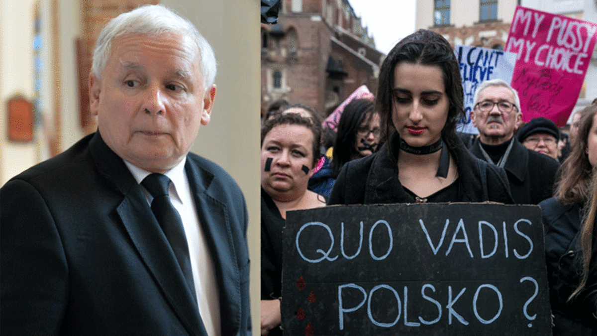 Kaczyński: Żeby nawet zdeformowane dziecko mogło być ochrzczone