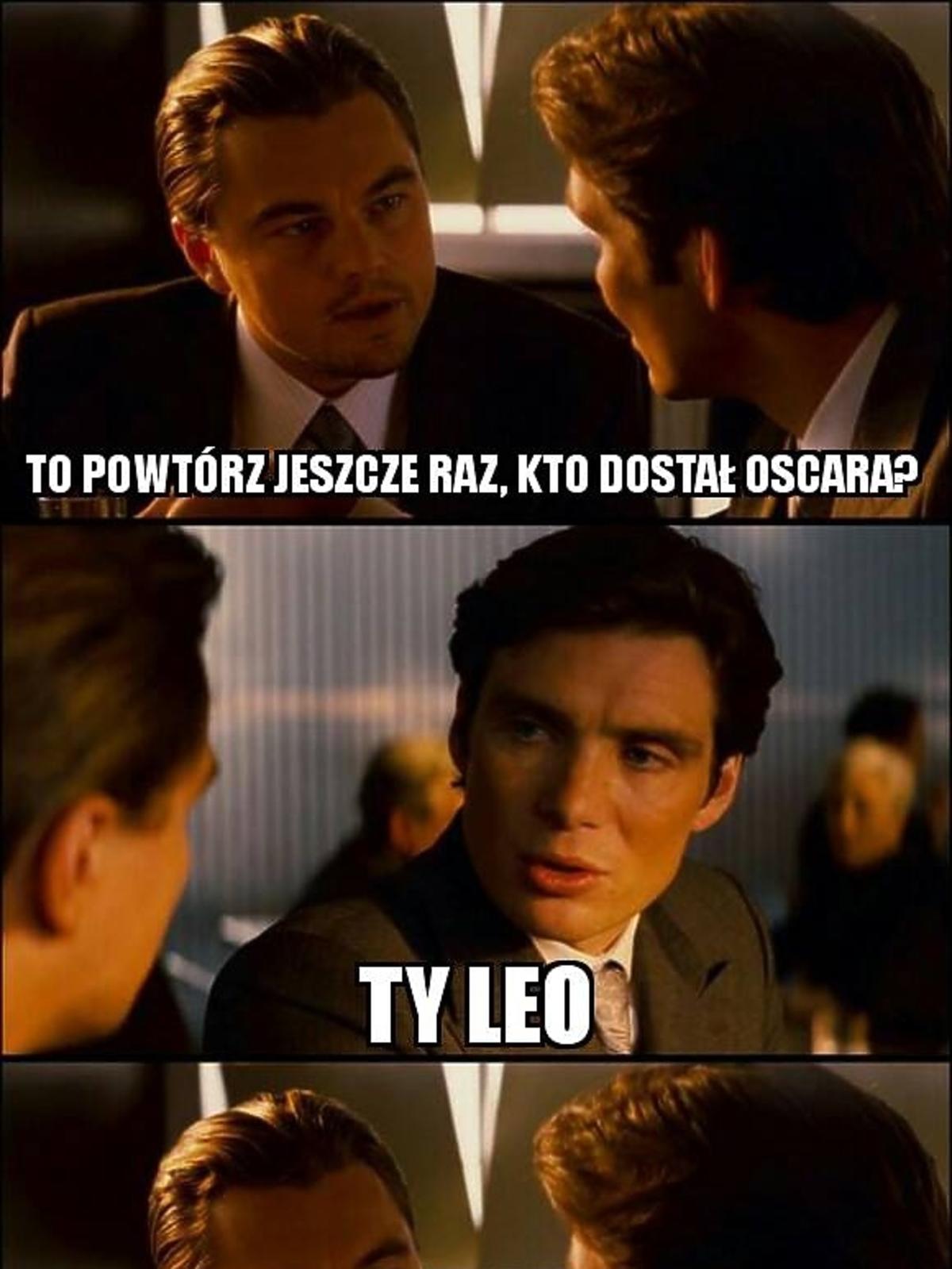 Leonardo DiCaprio dostał Oscara - najlepsze memy