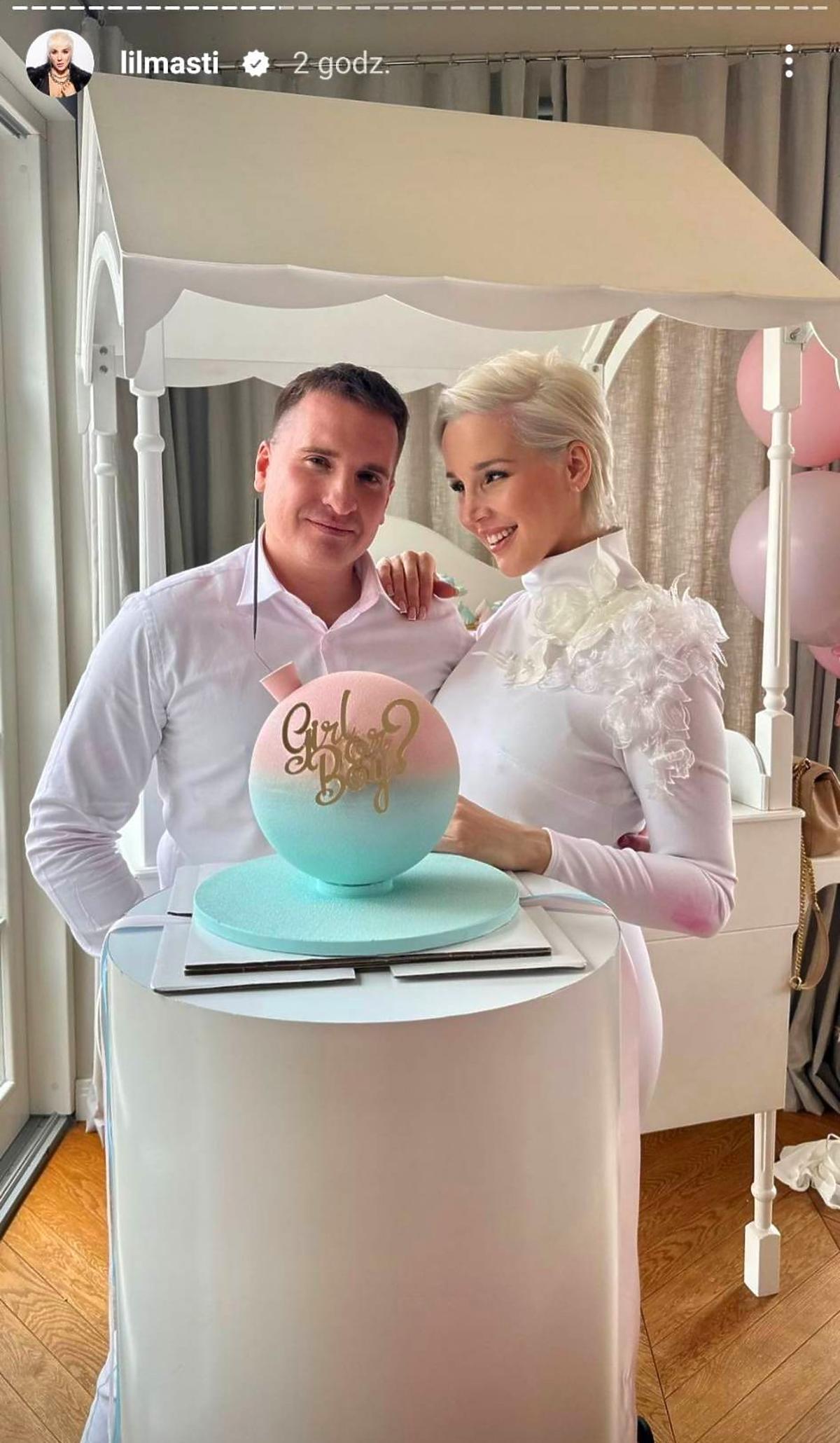 Lil Masti zdradziła płeć dziecka! Z tej okazji zorganizowała imprezę ...