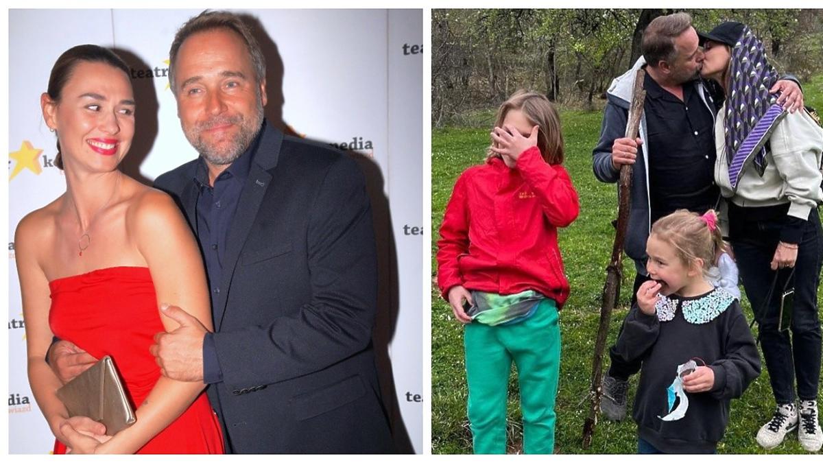 Łukasz Nowicki świętuje 50. urodziny. Tak wyglądają żona i dzieci ...