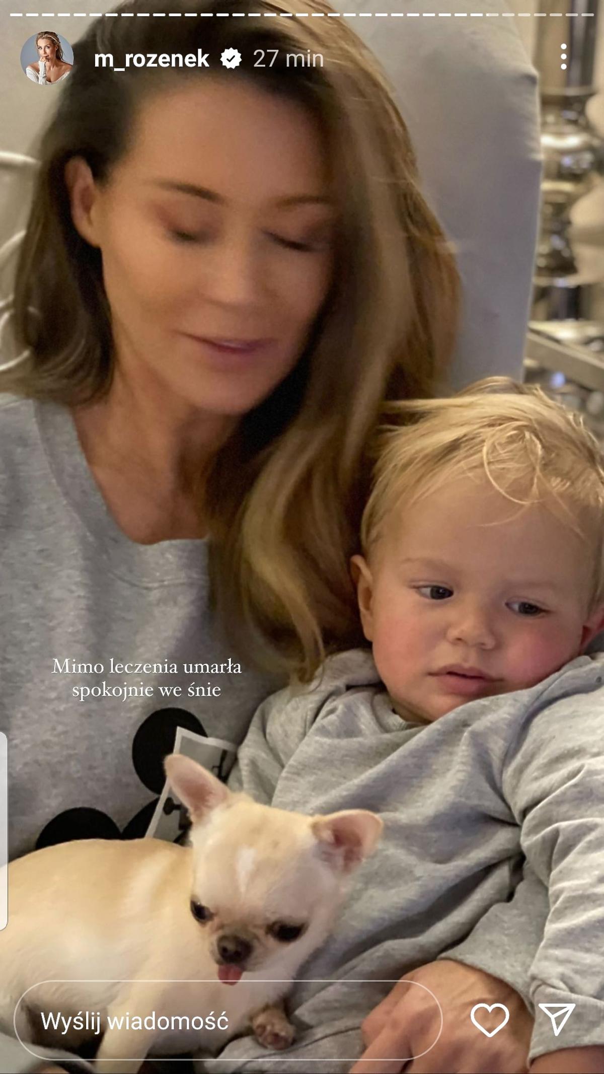 Małgorzata Rozenek zdradziła, co się stało z Franceską: "Długo nie mogłam o tym mówić..."