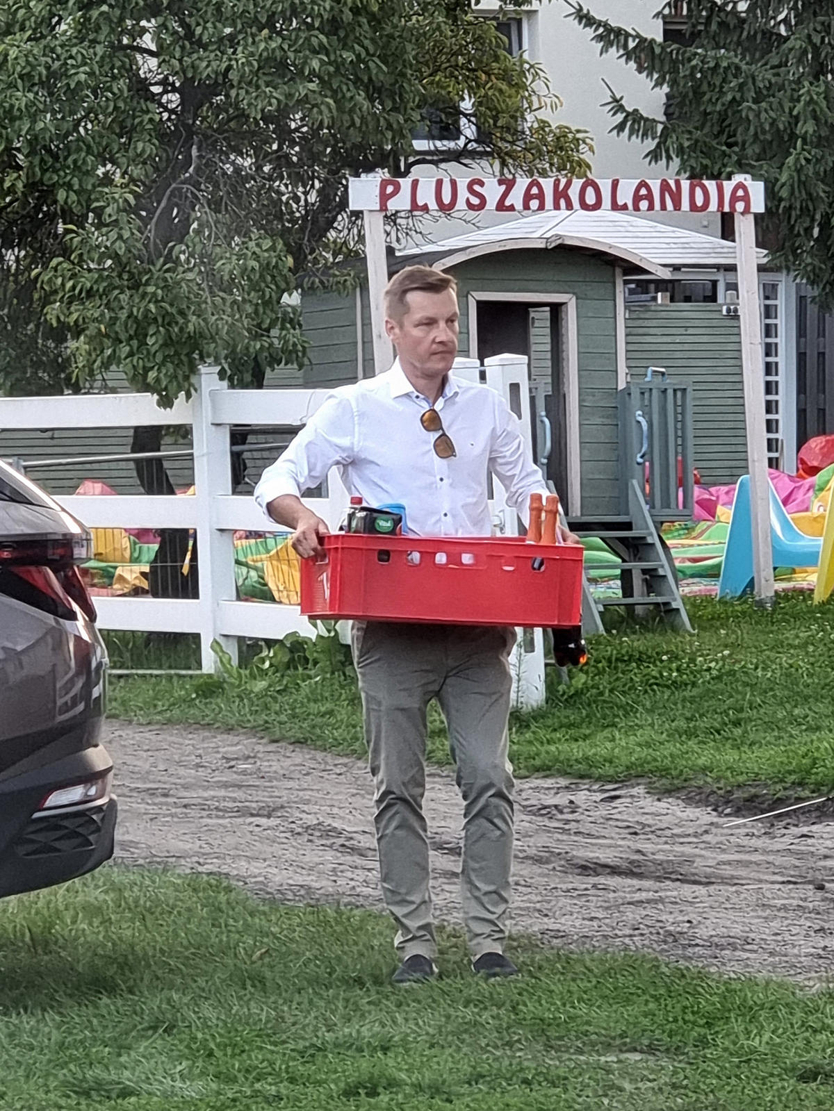 Tak wyglądała impreza urodzinowa syna Marcina Mroczka. Zdjęcia paparazzi