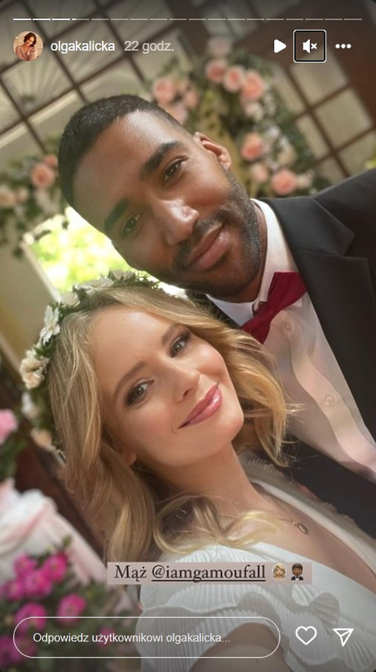 Olga Kalicka zaskoczyła zdjęciami ze ślubu! Aktorka w sukni ślubnej ...