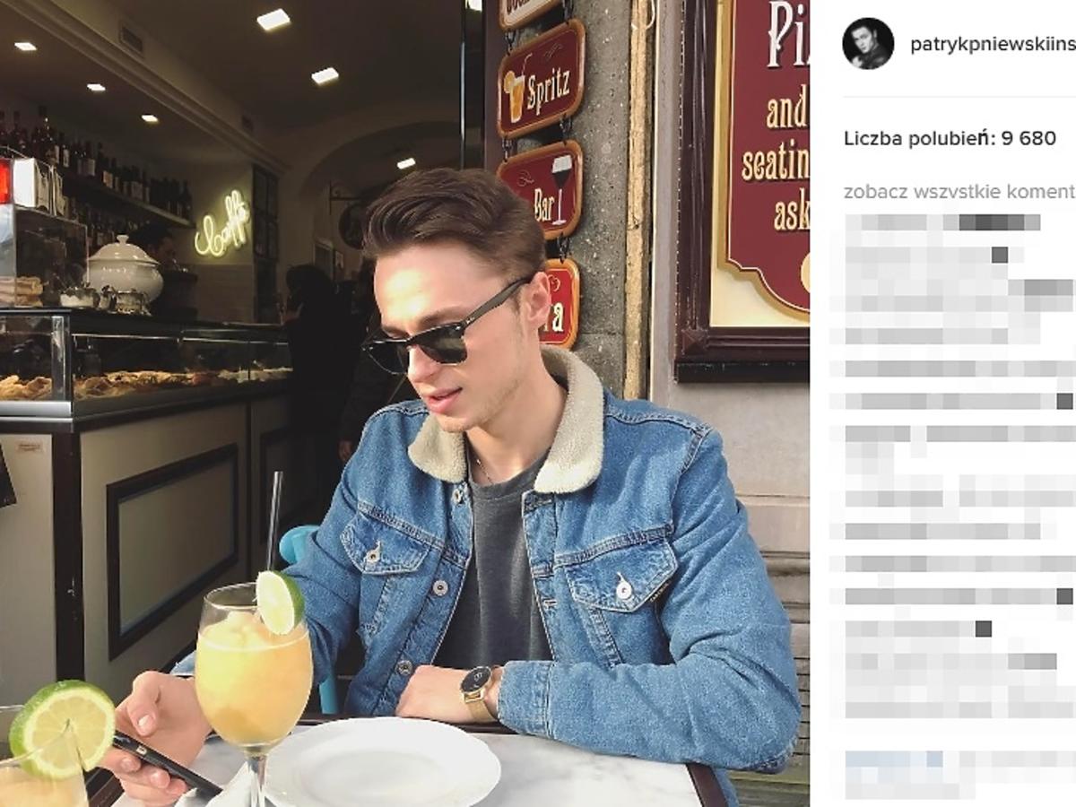 Patryk Pniewski z wizytą u Mariny Łuczenko w Rzymie, zdjęcia