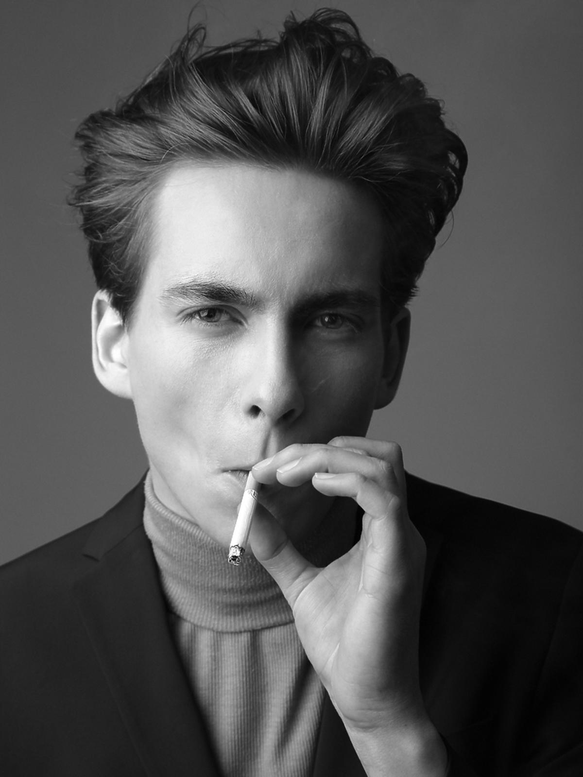 Syn Rafała Królikowskiego, Piotr, jest modelem. ZDJĘCIA