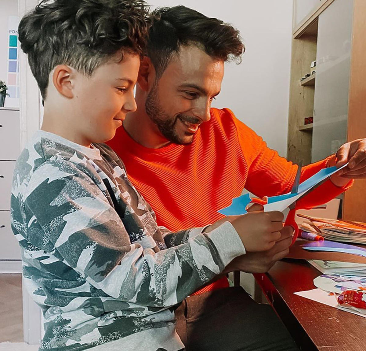 Robert El Gendy ma trzech synów, ale jeden z nich to jego wierna kopia ...