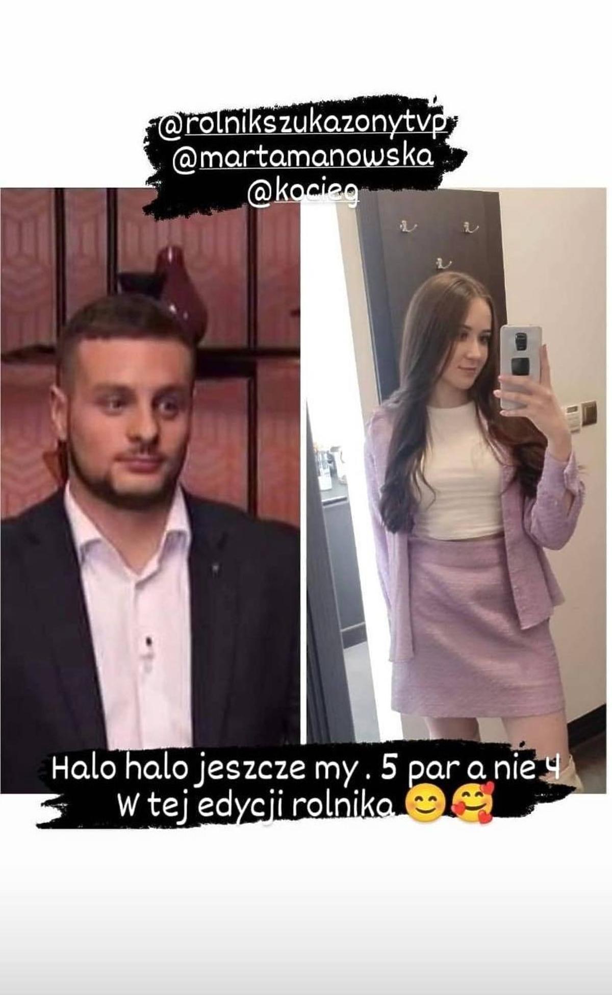 "Rolnik szuka żony" 9: Zuzanna pokazała romantyczne zdjęcie z Konradem. Miłość kwitnie!