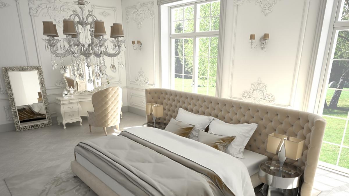 Styl glamour we wnętrzach: jak uzyskać?