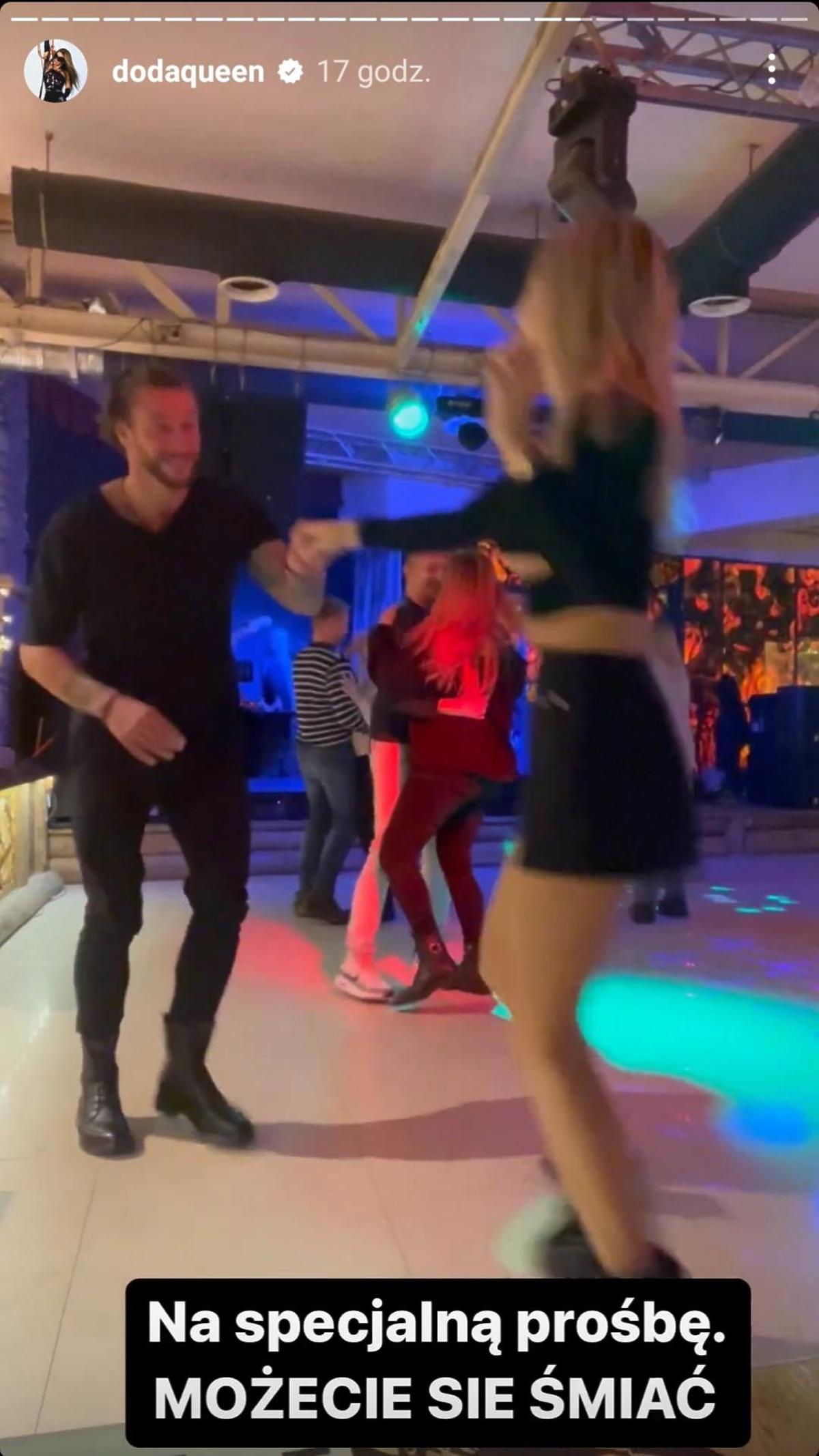 Tak Doda i Dariusz Pachut szaleją podczas pobytu w górach. Ich taniec ...