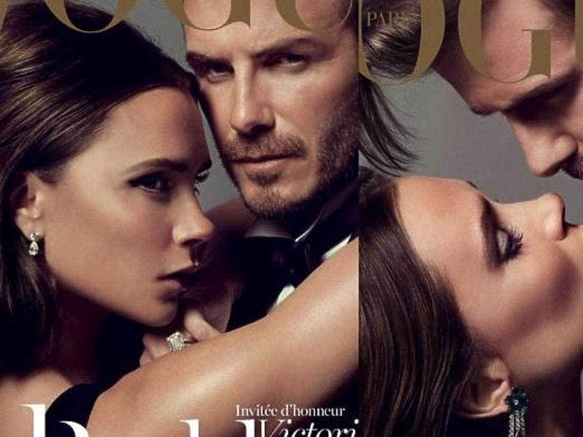 Victoria i David Beckham na okładkach Vogue Paris Victoria i David Beckham na okładkach Vogue Paris