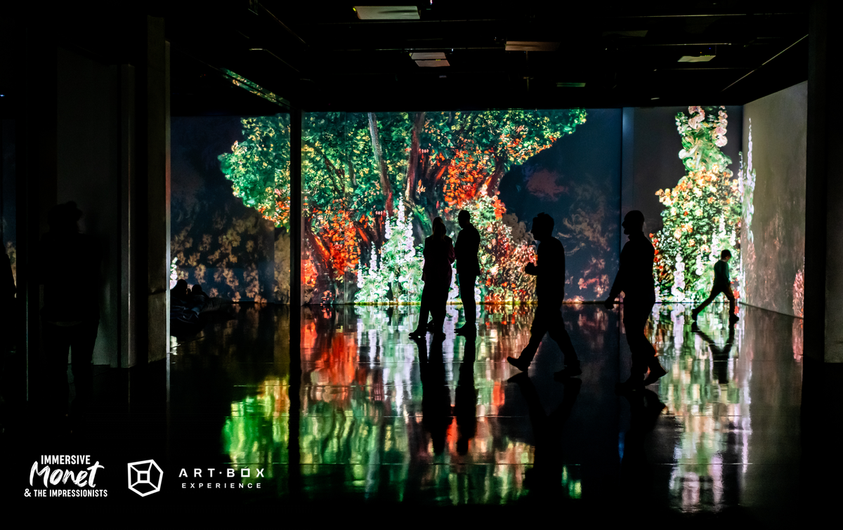 Wystawa „Immersive Monet & The Impressionists” po raz pierwszy w Europie